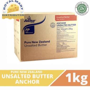 Jual Unsalted Butter 1 Kg Anchor Termurah - Harga Grosir Terupdate Hari ...