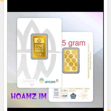 Jual Antam Logam Mulia 5 Gr Model Terbaru Asli - Harga Terbaru Update ...