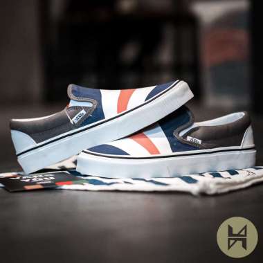 Jual Sepatu Vans Warna Biru Putih Pria Original Model Terbaru - Harga ...