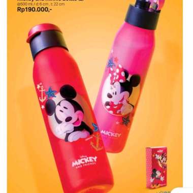 Jual Botol Minum Tupperware Minnie Mouse Original Murah - Harga Diskon ...