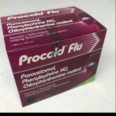 Procold 1 Box 24 Strip Lengkap Harga Terbaru Mei 2023 | Blibli