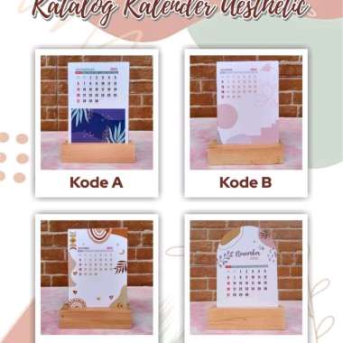 Jual Kalender Meja 2023 Mini Original Murah - Harga Diskon Maret 2023 ...