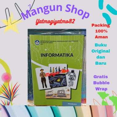 Jual BUKU INFORMATIKA KELAS X.10 SMA Kurikulum Merdeka Erlangga di Seller Mangun Shop - Kramat ...