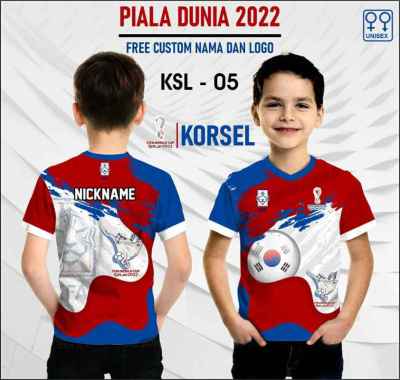 Jersey Korea Selatan Piala Dunia 2022 100% Asli Indonesia Maret 2023 ...