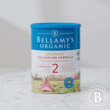 Jual BELLAMY'S ORGANIC MILK FORMULA STEP 2 FOLLOW - ON FORMULA BELLAMYS ...