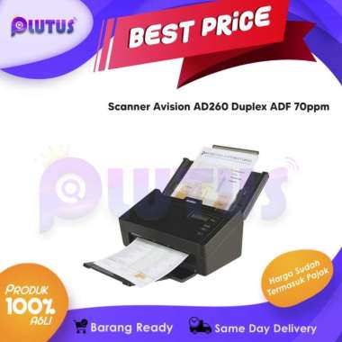Jual Avision Scanner Ad260 Duplex Adf 70 Ppm Original Murah - Harga ...