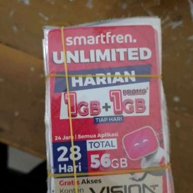 Jual Kartu Voucher Smartfren Unlimited 28 Hari Original, Murah & Diskon ...