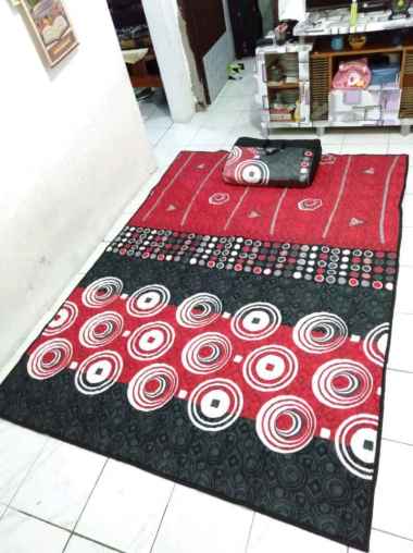 Promo karpet lantai ruangan karakter motif batik jumbo di Seller ...