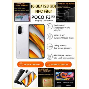 Jual Poco F3 Pro 6 128 Spesifikasi Original, Murah & Diskon Harga April ...