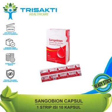 Sangobion 10 Capsule Strip Lengkap Harga Terbaru Maret 2023 | Blibli