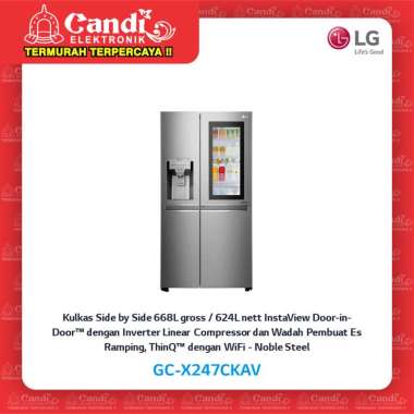 Jual Lg Kulkas Side By Side Ice Dispenser Original, Murah & Diskon Januari 2023 | Blibli