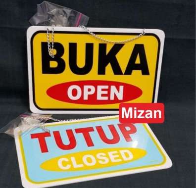 Jual Akrilik Open Closed Original Murah - Harga Diskon Desember 2022 ...