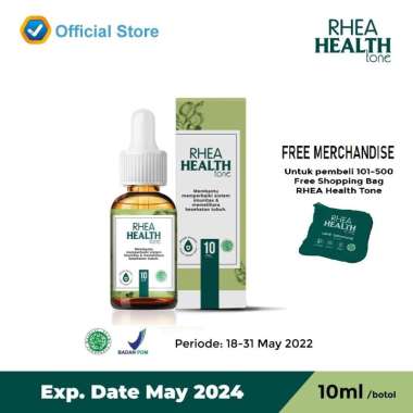 Jual Rhea Health Tone 10 ml + logam mulia di Seller RHEA Indonesia ...
