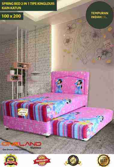 Jual Spring Bed Anak 2 In 1 Motif Original Murah - Harga Diskon ...