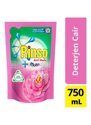Jual Rinso Molto Deterjen Cair Rose Fresh Liquid Termurah - Harga ...