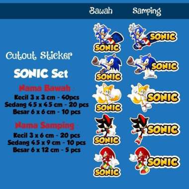 Jual Stiker Label Nama Sonic Terbaru Dengan Harga Termurah Di 2023 | Blibli