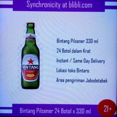 Jual Bir Bintang Krat Termurah - Harga Grosir Terupdate Hari Ini | Blibli