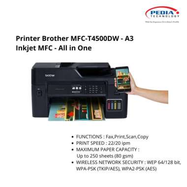 Jual Brother Printer Mfc T4500 Dw Inkjet Original Murah - Harga Diskon ...