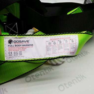 Jual Tali Pengaman Full Body Safety Harness Original Murah - Harga ...