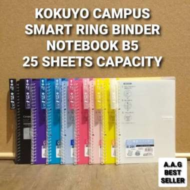 Jual Kokuyo Campus Smart Ring Binder Notebook Original Murah - Harga Diskon November 2022 ...