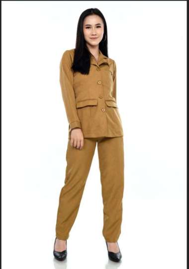 Jual Pakaian Dinas Pdh Panjang Perempuan Model Terbaru & Kekinian ...