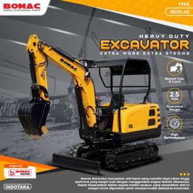 Excavator Bomac 2026 - Harga OTR, Promo Juni, Spesifikasi & Review