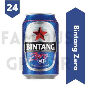 Jual Bintang Zero Minuman [330 mL/ 0% Alkohol/ Kemasan Kaleng] di ...