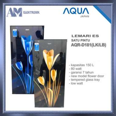 Jual Kulkas 1 Pintu Aqua Bunga Tulip Original, Murah & Diskon November ...