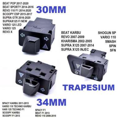 Harga Lampu Hazard Honda Beat 💯 Terbaru, Spesifikasi, & Kredit Juni 2026