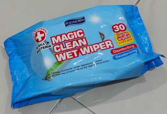 Jual Magic Clean Wet Floor Wipes Original Murah - Harga Diskon Desember ...