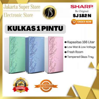 Jual Kulkas Sharp 1 Pintu Sjn182 Original, Murah & Diskon Desember 2022 ...