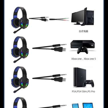 Jual Headsed Gaming Pakai Kabel Original, Murah & Diskon Desember 2022 ...