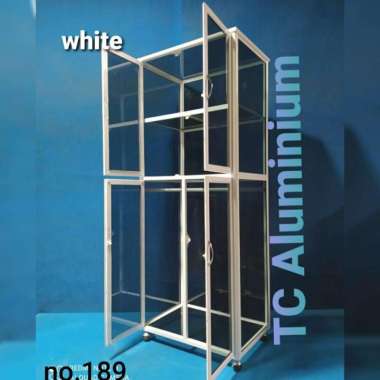 Jual Lemari Pakaian Full Kaca Aluminium Original Murah - Harga Diskon ...