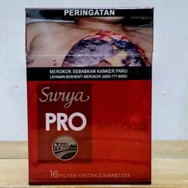 Jual Surya Pro Merah Rokok 16 Batang Bungkus Termurah - Harga Grosir ...
