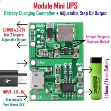 Jual Modul Ups Mini 12 V Original Murah - Harga Diskon Januari 2023 | Blibli
