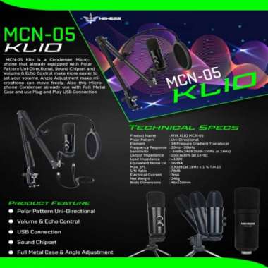Jual Mic Nyk Nemesis Klio Mcn 05 Original, Murah & Diskon Mei 2023 | Blibli