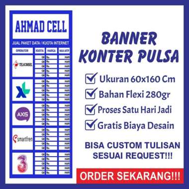 Jual Spanduk Pulsa Original Harga Termurah Juli 2024 | Blibli