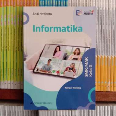 Jual Buku Informatika Kurikulum Merdeka Kelas Erlangga Original Murah - Harga Diskon Mei 2023 ...
