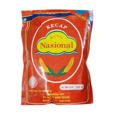Promo Kecap Nasional Kecap Manis Refill [ 520 ML ] di Seller Nanashop ...