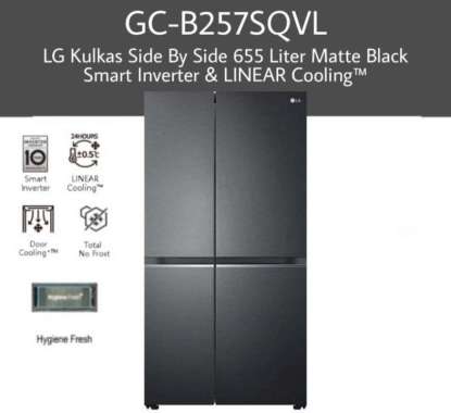 Jual Kulkas Side By Side Smart Inverter Original, Murah & Diskon Mei 2023 | Blibli
