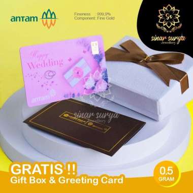 Jual Antam Gift Series Happy Wedding Terbaru - Harga Promo April 2023 ...
