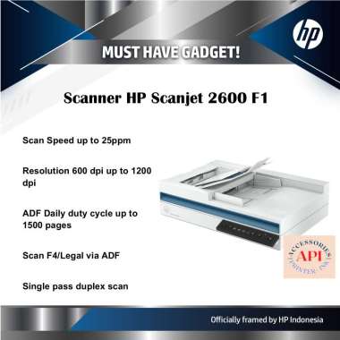 Jual Hp Scanjet Pro 2500 F1 Flatbed Scanner Original Murah - Harga ...