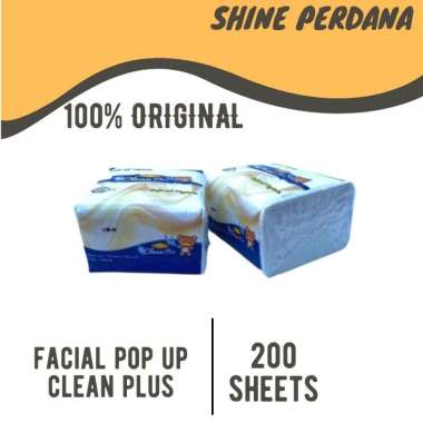 Jual Clean Plus Pop Up Tissue 200 Sheets 2 Ply Termurah - Harga Grosir ...