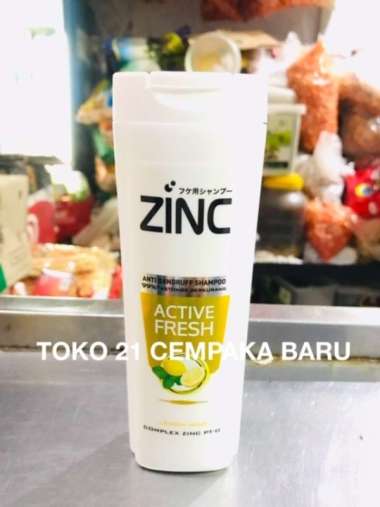Jual Zinc Shampoo Active Fresh Lemon Mint Terbaru - Harga Promo Mei ...