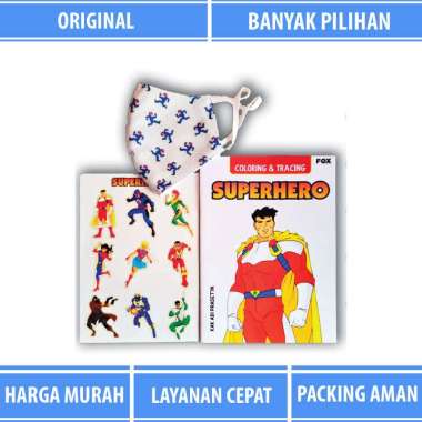 Jual Buku Mewarnai Superhero Original Murah - Harga Diskon Februari 2023 | Blibli.com