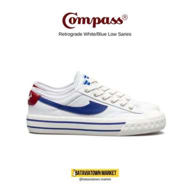 Jual Sepatu Compass Retrograde White Blue Model Terbaru - Harga Promo ...
