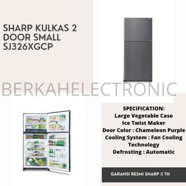 Jual Sharp Kulkas Sj326 Xgcp Original, Murah & Diskon Desember 2022 | Blibli