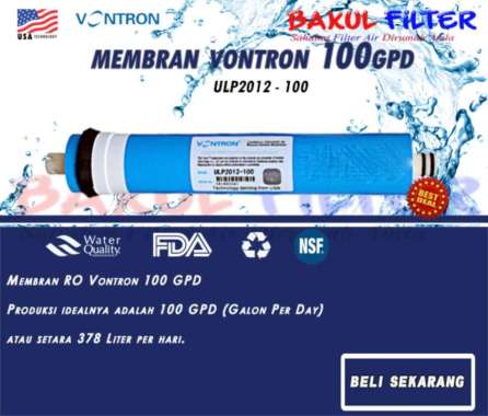 Vontron Membrane Garansi Resmi Indonesia 🏷️ Harga Mei 2026