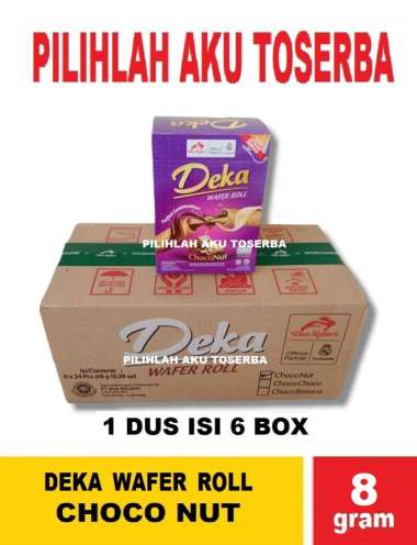 Jual Deka Wafer Roll 1 Dus Termurah - Harga Grosir Terupdate Hari Ini ...