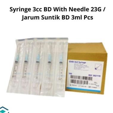 Jarum Suntik 3 Cc Merek Bd Lengkap Harga Terbaru November 2022 | Blibli